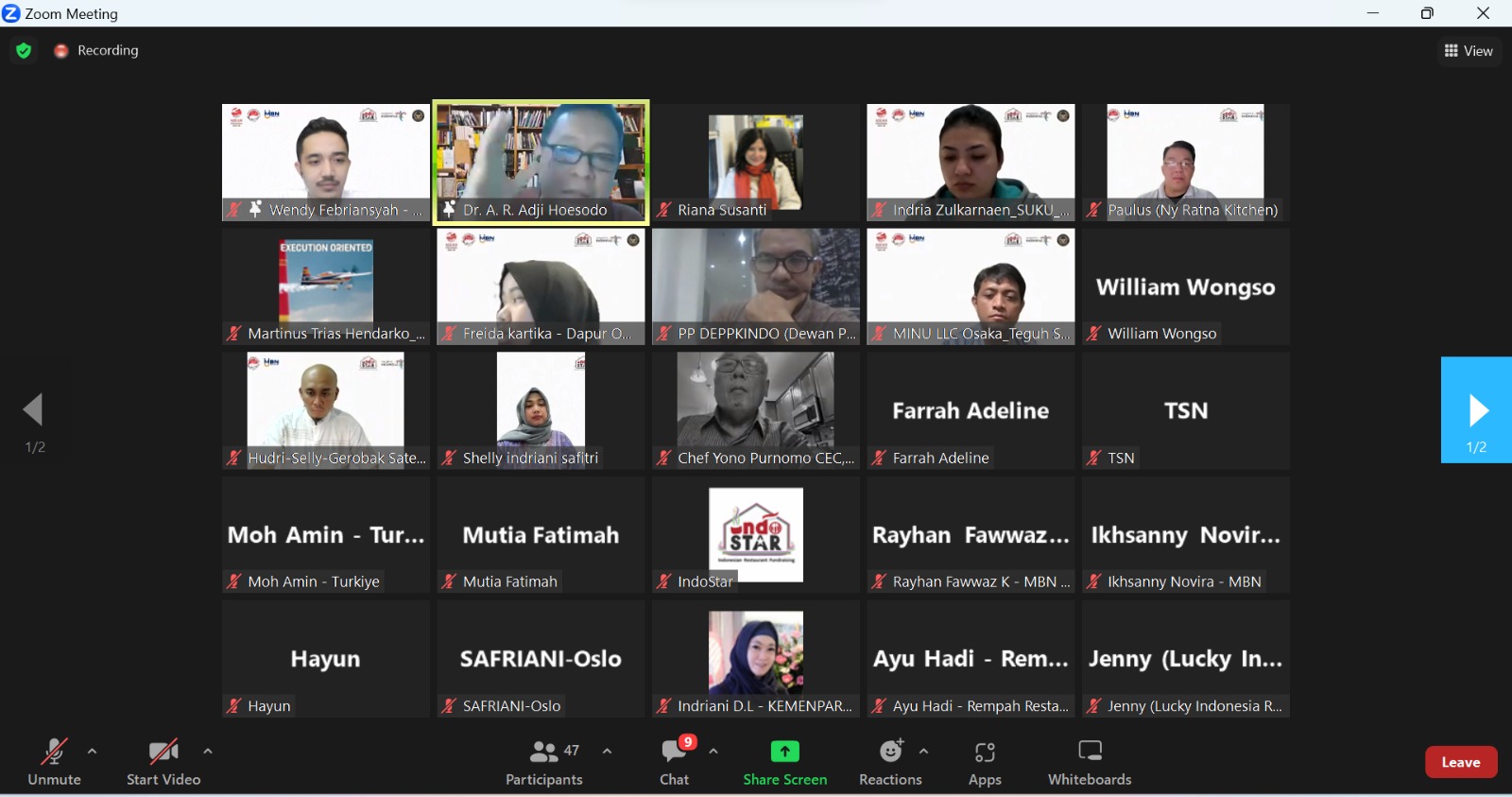 Diskusi Panel Program IndoStar: Potensi Skema Pembiayaan Pengembangan ...